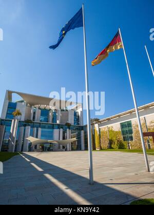 Berlin, the office of the German Federal Chancellor, the ...