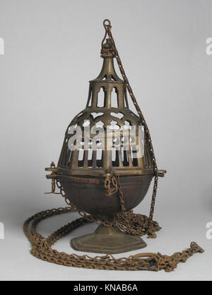 A censer from the Metropolitan Museum of Art, a ceremonial vessel used ...