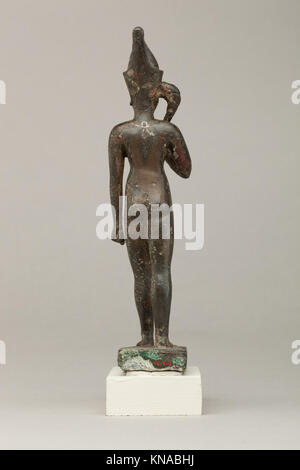 A Greco-Roman sculpture of Harpokrates illustrating the god of silence ...