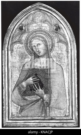 This polyptych panel features engaged molding, a distinctive artistic ...