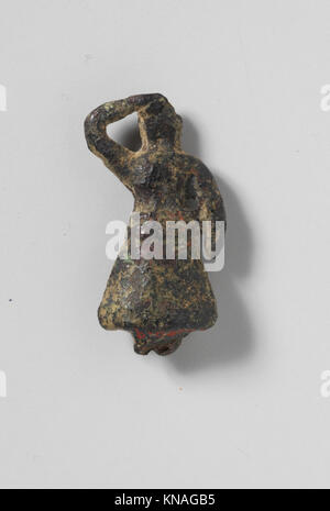 This Minoan bronze female figure from ca. 1700–1600 B.C. illustrates ...
