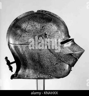 This armet, a type of medieval helmet, offers insight into the armor ...