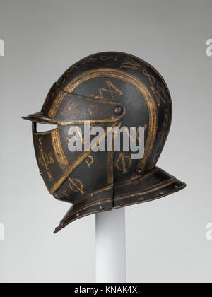 A medieval close-helmet from the MET arms and armor collection ...