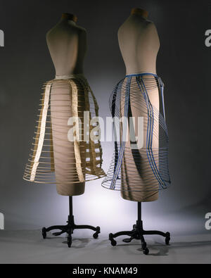 This crinoline, a garment support structure from the 19th century, was ...