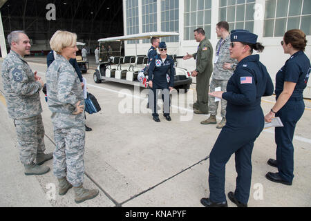 U.S. Air Force Capt. Angelina Urbina, 52nd Force Support Squadron ...