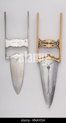 This Indian katar dagger features a unique hilt with horizontal ...