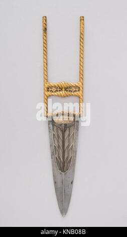 Traditional Indian Katar with T-shaped hilt, demonstrating South Asian ...