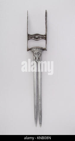 This katar, a type of Indian dagger, features a unique design with a ...