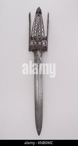 This katar, a type of Indian dagger, features a unique design with a ...