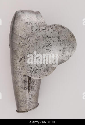 This MET vambrace and couter illustrate medieval forearm and elbow ...