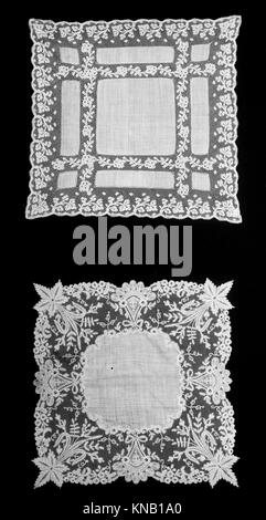 A decorative handkerchief, representing the textile craftsmanship of ...