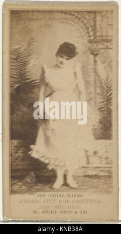 This collectible card features Celia Ellis from the Actors and ...