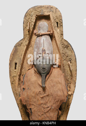 Coffin and Corn Mummy with Osiris mask 664–30 B.C. Late Period ...