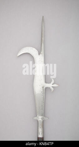 The guisarme is a medieval polearm, featuring a curved blade that was ...