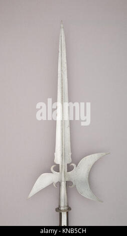 The halberd is a medieval pole weapon with an axe blade and spear point ...