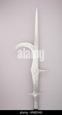 The guisarme is a pole weapon used in the medieval period, designed for ...