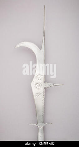 The guisarme is a pole weapon used in the medieval period, designed for ...