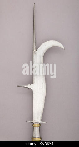 The guisarme is a pole weapon used in the medieval period, designed for ...