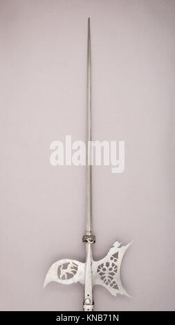 This halberd, a medieval weapon, is part of the Metropolitan Museum of ...