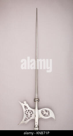 A medieval halberd combining spear and axe, demonstrating advanced ...