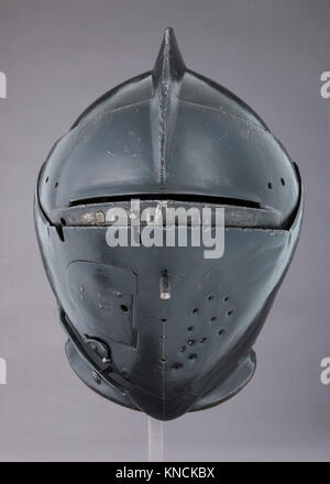 This armet is a type of medieval helmet, designed to provide protection ...