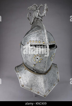 The close-helmet from the MET collection shows medieval armor ...