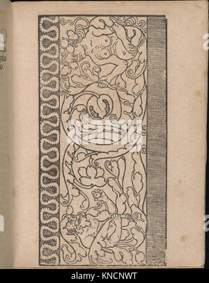 The title page of 'Ein new Modelbuch' showcases Renaissance design ...