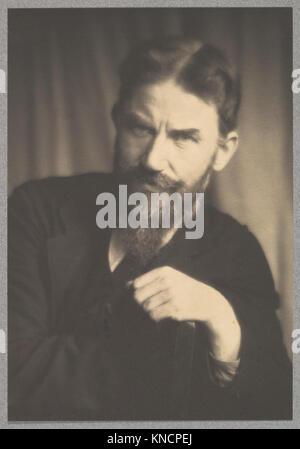 A photograph of George Bernard Shaw, the famous playwright, seated at a ...