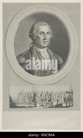 This portrait depicts George Washington, highlighting his leadership ...