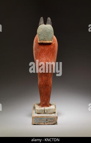 This funerary figure of Duamutef represents one of the four sons of ...