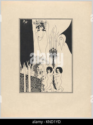 Illustration for Oscar Wilde's Salome. Image taken from A Portfolio of ...