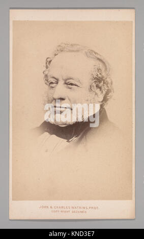 Sir Charles Barry R.A. (1795 - 1860), English architect. 1852 Stock ...