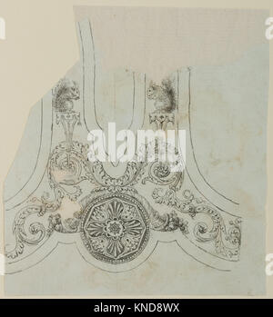 This firearm design illustrates decorative elements, blending artistic ...