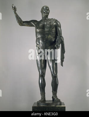 This bronze statue of Emperor Trebonianus Gallus exemplifies the Roman ...