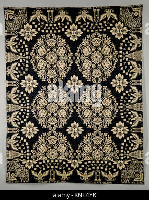 A coverlet featuring an Agriculture & Manufactures pattern, part of The ...