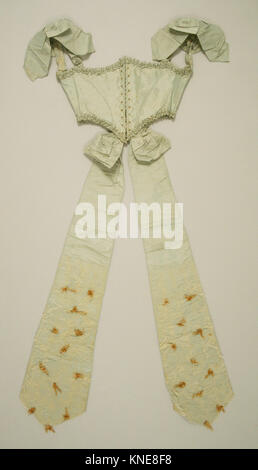 This historical bodice demonstrates period fashion, construction ...