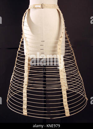 This crinoline, a garment support structure from the 19th century, was ...
