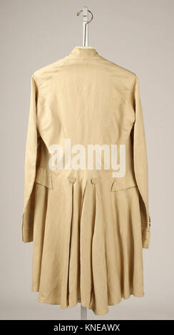 This 19th-century frock coat demonstrates European formal fashion ...