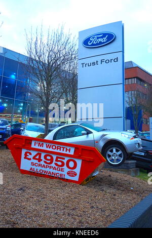 Ford Car Dealership in Colindale, Edgeware, London,England,United ...