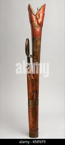 Russian Bassoon in C, 1825–40, Lyons?, France?, French, Wood, brass, L ...