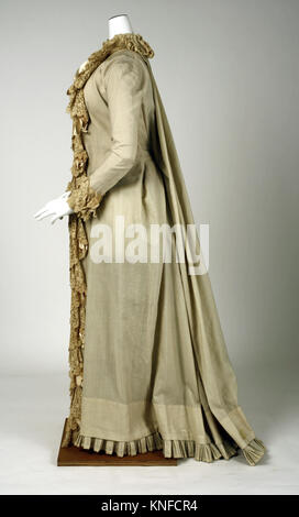 This dressing gown, part of the MET collection, showcases fine textile ...