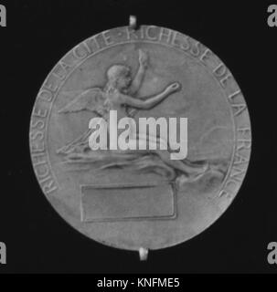 A medal by Louis Oscar Roty created in 1879 depicting Maurice Albert ...
