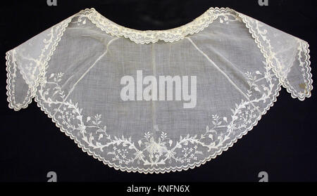 This MET fichu is a historical neck and shoulder garment, reflecting ...