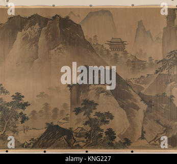 Landscape after Xia Gui (active ca. 1195–1230), from the Mustard Seed ...