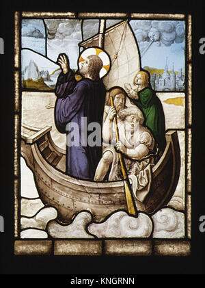 'Christ Stilling the Tempest' is part of a series depicting scenes from ...