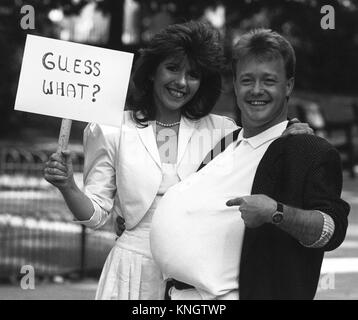 Keith Chegwin & Maggie Philbin Stock Photo - Alamy