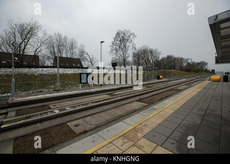The Leigh Guided Busway that operates the buses V1 and V2 into ...