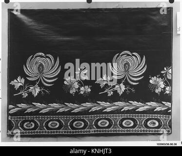 This dress border showcases intricate embroidery, emphasizing detailed ...