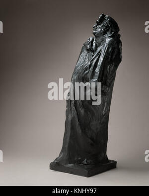 The statue of French writer Honoré de Balzac by Auguste Rodin in ...