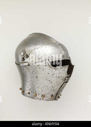 This armet, a type of medieval helmet, offers insight into the armor ...
